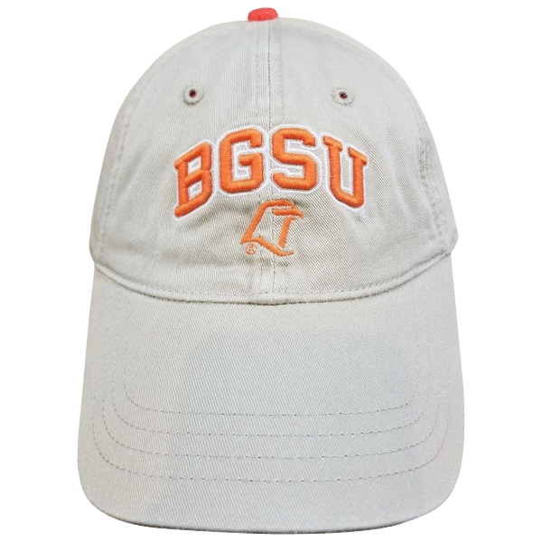 BGSU Vintage LT Logo Khaki Dad Hat Velcro Closure – BGSU Apparel at ...